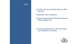 Trabajo de fin de Grado (TFG) en Turismo. Citar con normas APA | PPTX