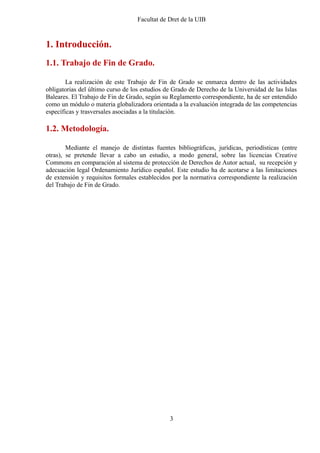 TFG "Las licencias Creative-Commons. Modelo alternativo e innovador de ...
