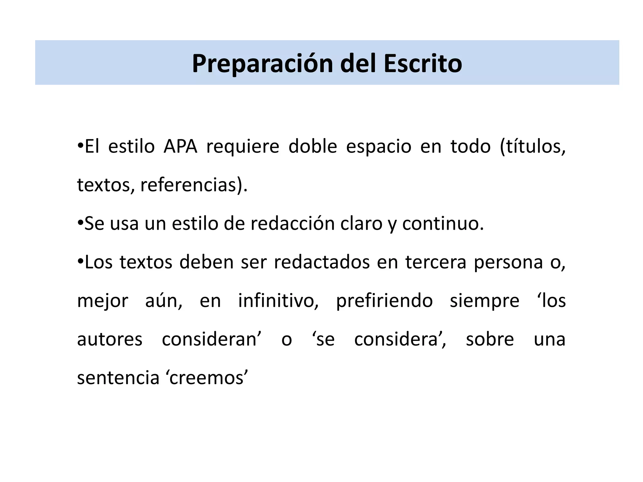 Normas APA RESUMEN | PPT