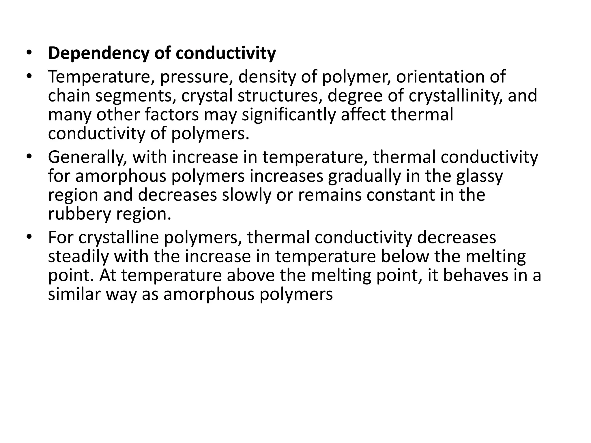 Thermal conductivity of Polymer | PDF