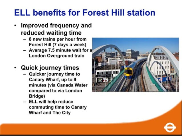 TfL Presentation to Forest Hill | PPT