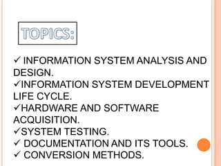 Information Systems For Management Strategies | PPT