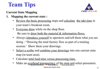 Value Stream Mapping Training - ADDVALUE - Nilesh Arora | PPT | Free ...