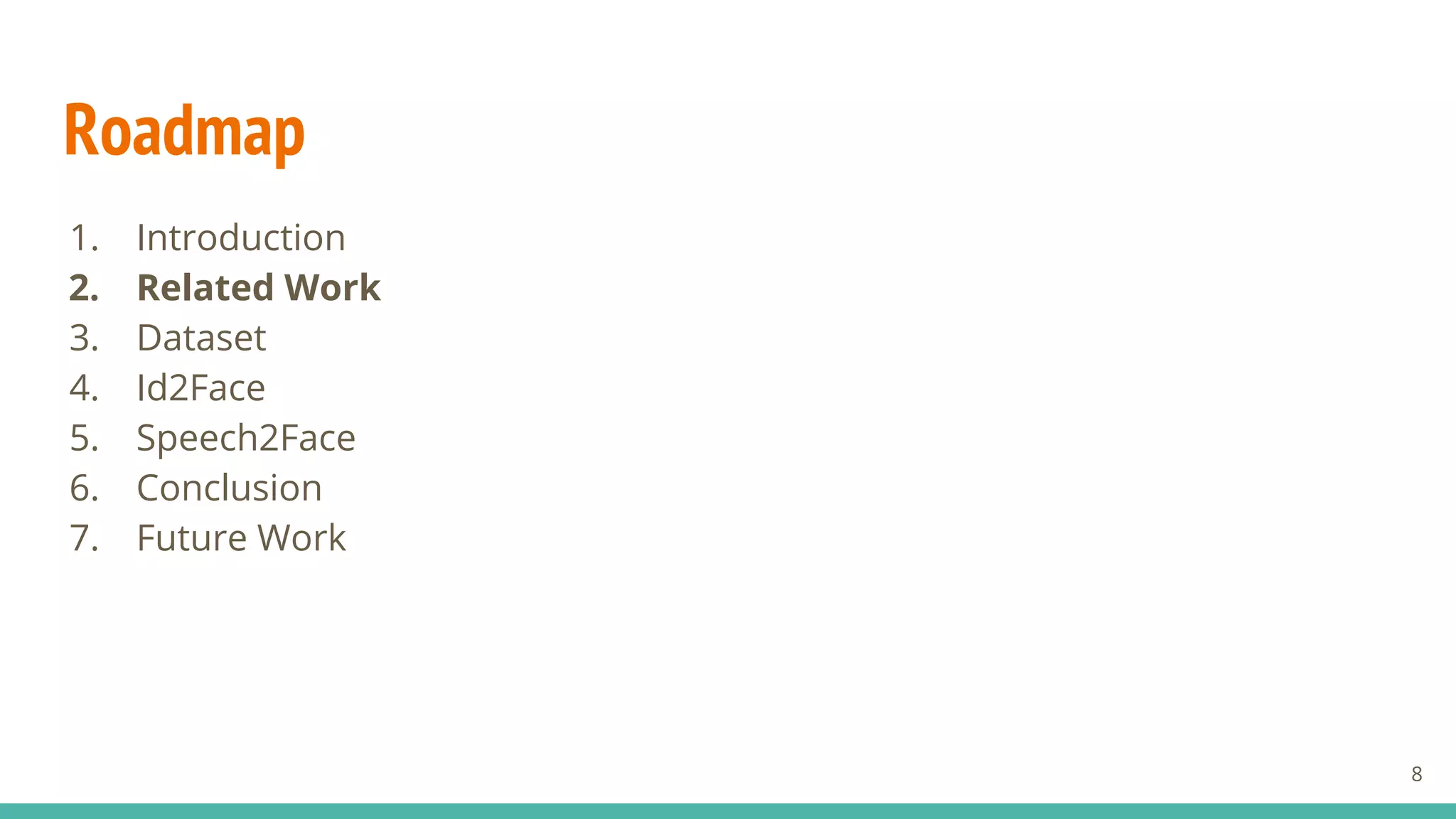 Speech Conditioned Face Generation with Deep Adversarial Networks | PPT