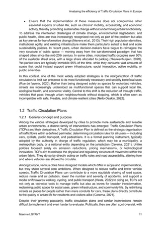 Analysing the environmental, economic and social footprint of Traffic ...