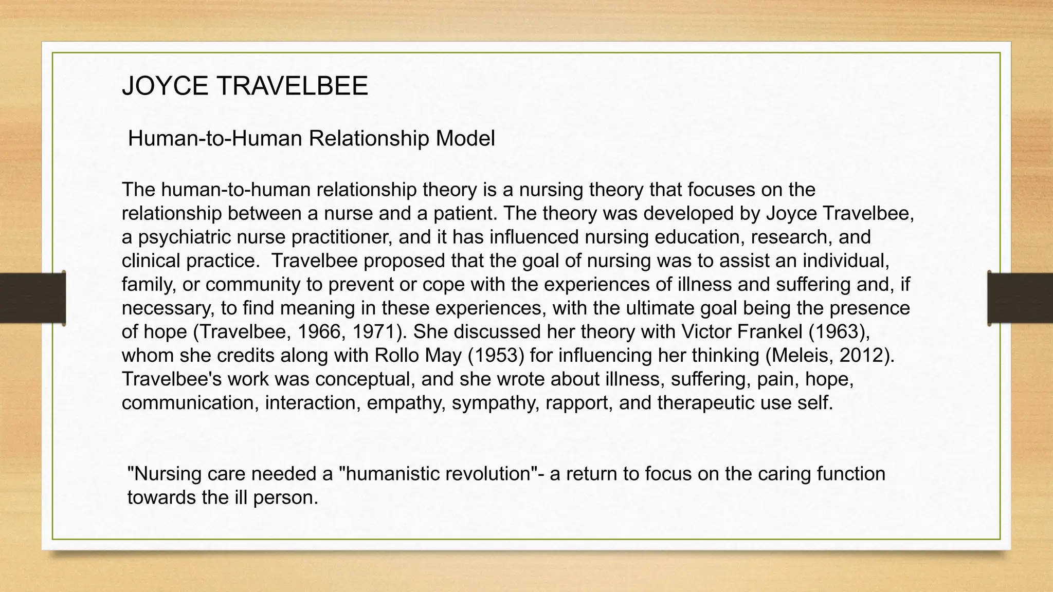 theoretical foundation in nursing _ TFN | PPTX