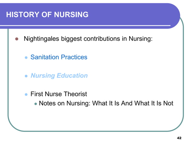 Theoretical Foundation of Nursing NCM 100 | PPTX