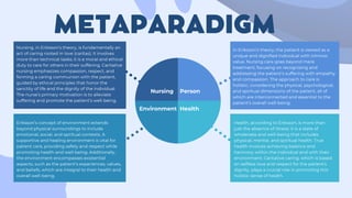 TFN PPT GROUP 4 KATIE ERIKSSON CARIRATIVE CARING THEORY | PDF