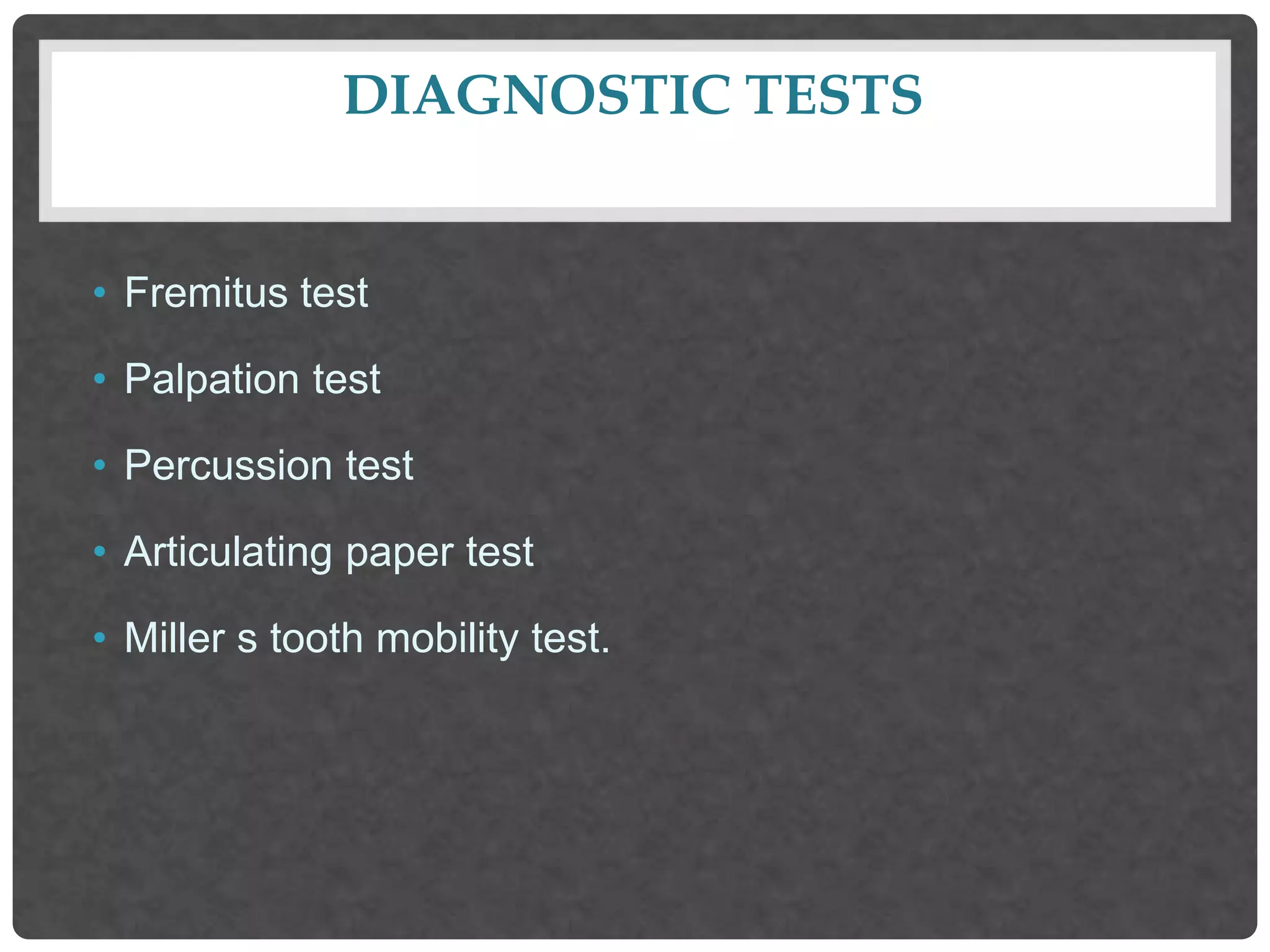 Trauma from occlusion and Pathologic migration in periodontics | PPTX
