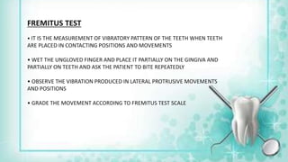 Trauma from Occulsion in periodontology.pptx