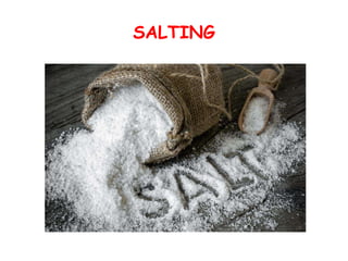 Traditional fish preservation methods | PPTX