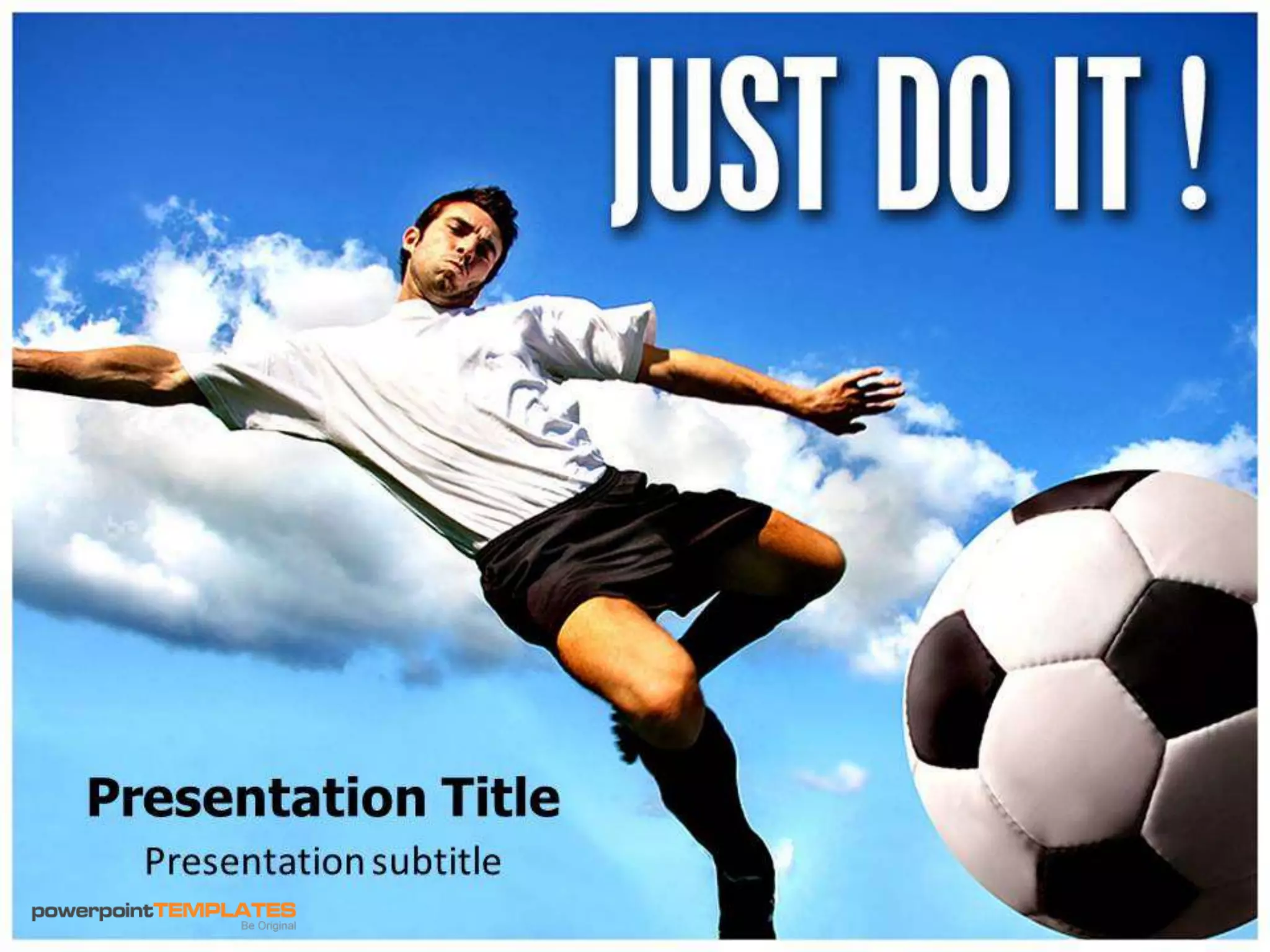 Just do it Nike PowerPoint Template | PPTX