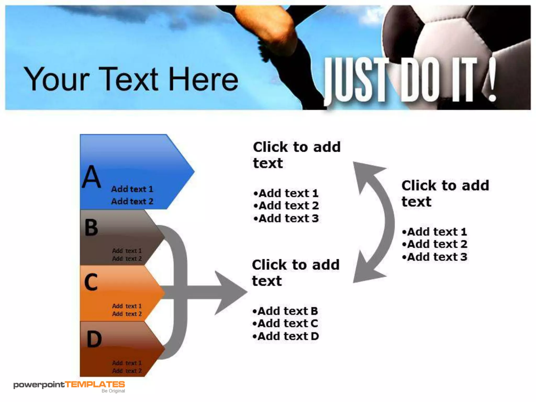Just do it Nike PowerPoint Template | PPTX
