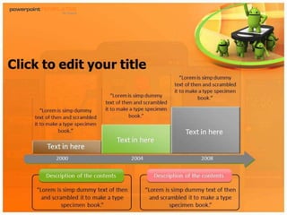 Android PowerPoint Templates and Backgrounds | PPTX