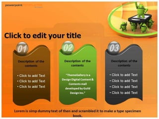 Android PowerPoint Templates and Backgrounds | PPTX