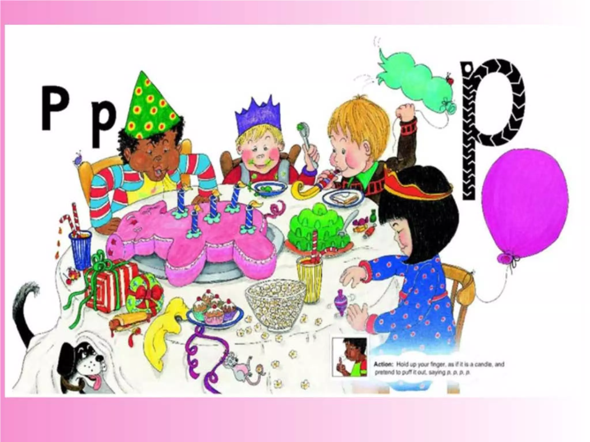 Flashcards and posters P p | PDF