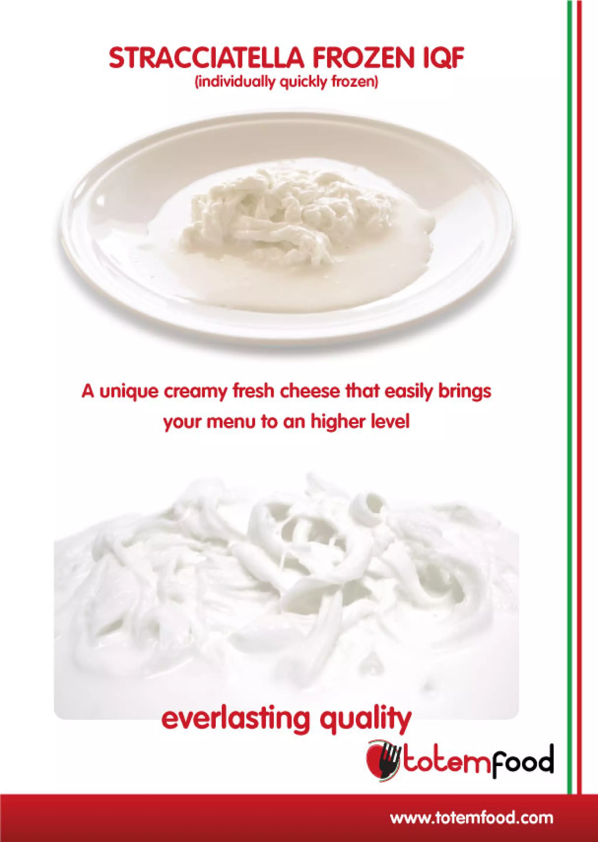 Totem Food srl - Italy presentation dairy | PDF
