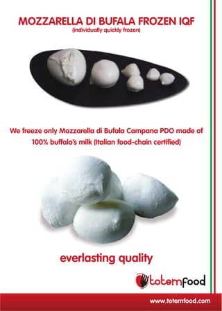 Totem Food srl - Italy presentation dairy | PDF
