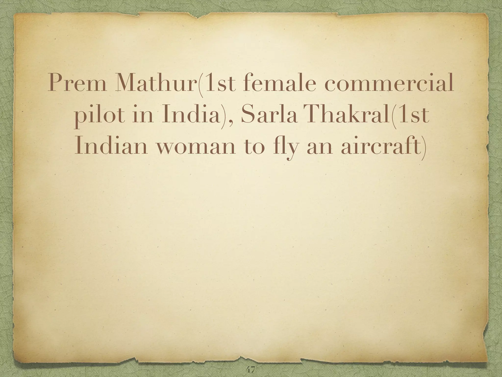 Women's Day Special Quiz by Vishnu | PDF