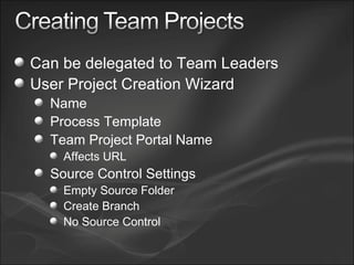 TFS Administration Overview | PPT