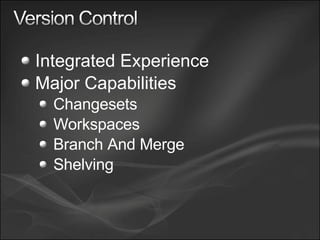 Team Foundation Server Version Control | PPT
