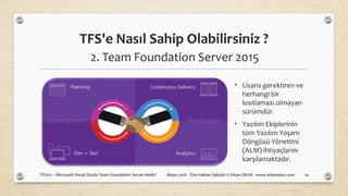 TFS 101 – Team Foundation Server Nedir? | PPTX