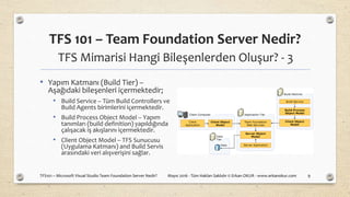 TFS 101 – Team Foundation Server Nedir? | PPT