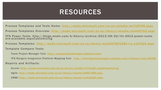 Tfs 2013 Process Template Overview | PDF