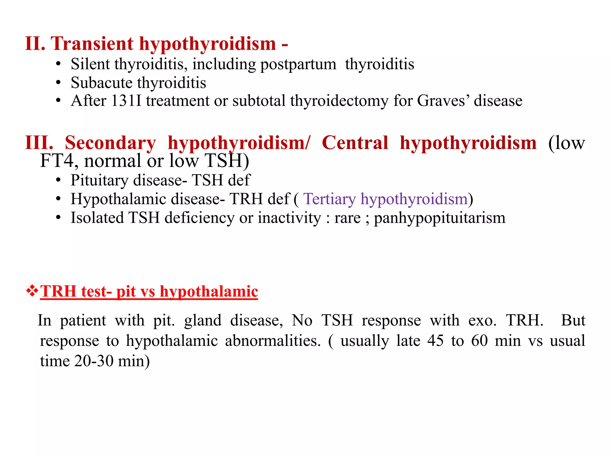 Thyroid function test ( TFT) in simple way | PDF