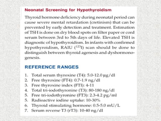 Thyroid function test mbbs pathology microbiology | PPTX