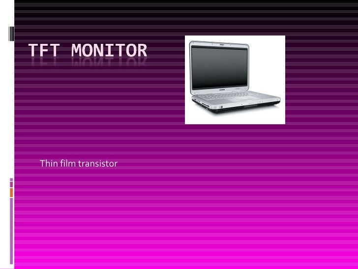 Tft Monitor