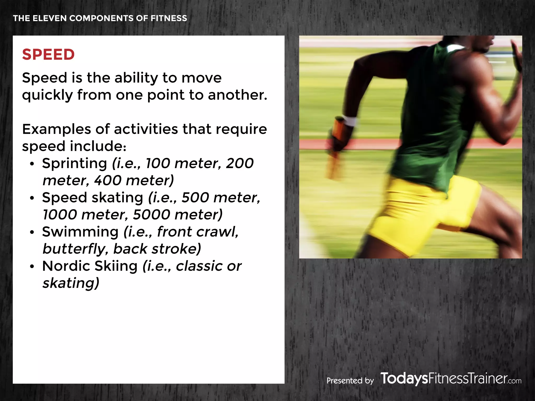 Understanding the 11 Components of Fitness | PDF