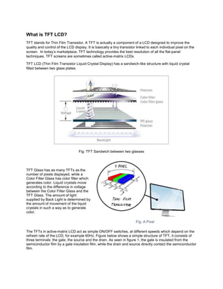 Tft final report | DOCX