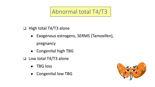 TFT interpretation- TSH, T4, T3, TPO Antibodies.pptx | Thyroid ...
