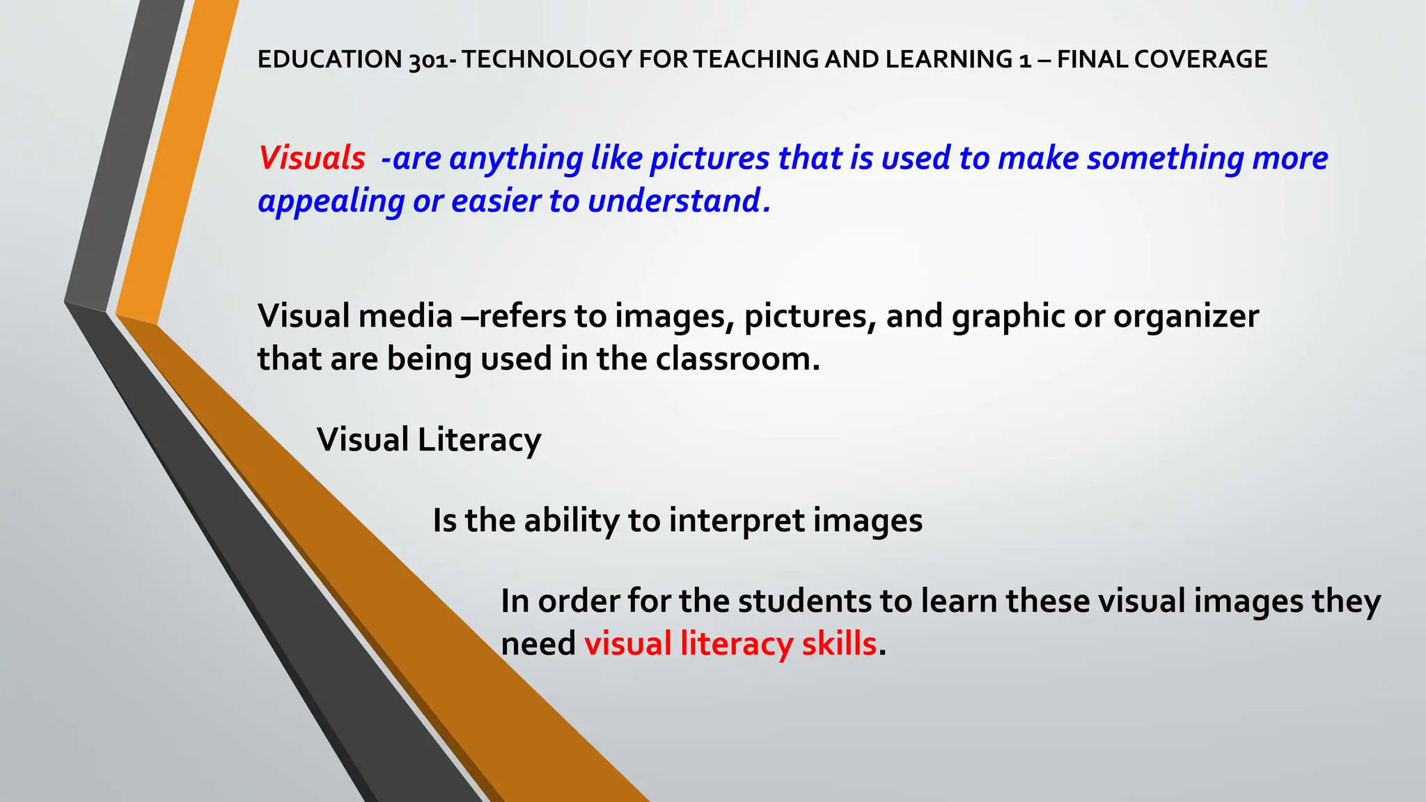 TFT&L PPT VISUAL MEDIA.ppt