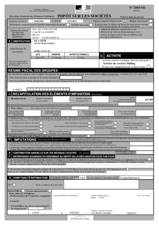 Comptes annuels 2021 | PDF