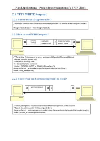 Tftp client server communication | DOCX