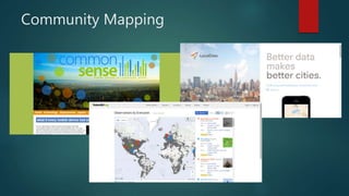 Social sensing for community development | PPT