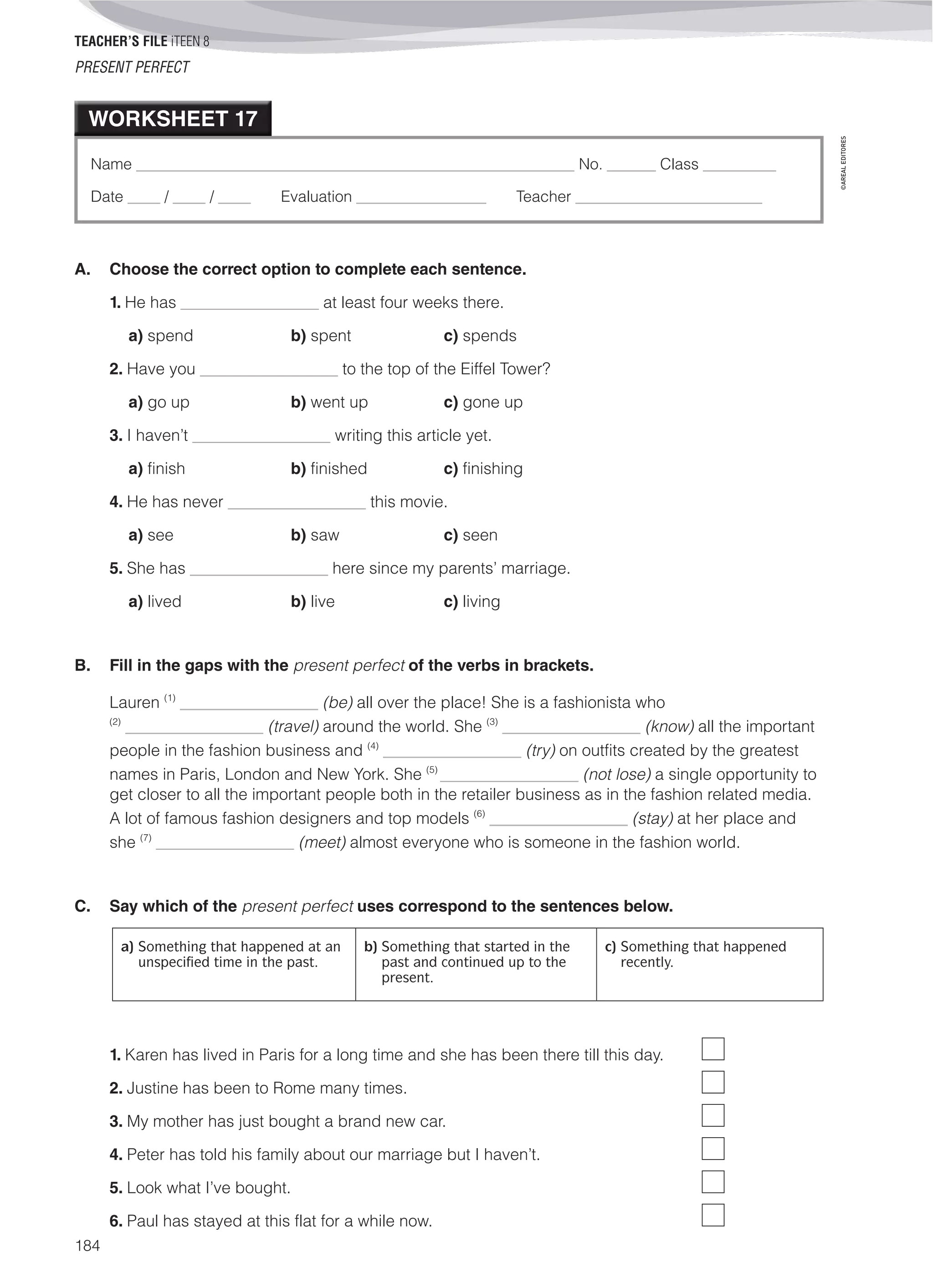 Tf worksheets | PDF