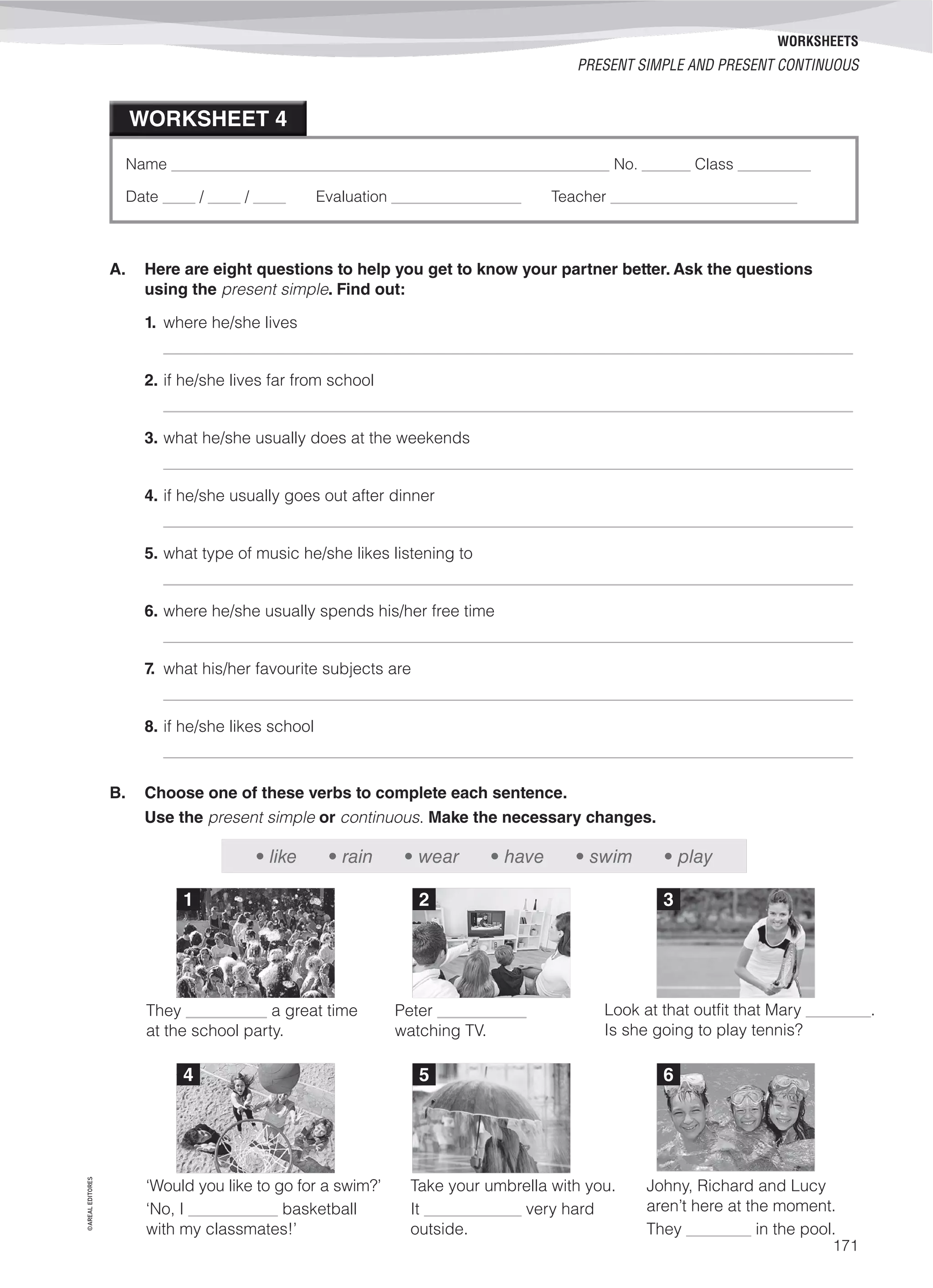 Tf worksheets | PDF