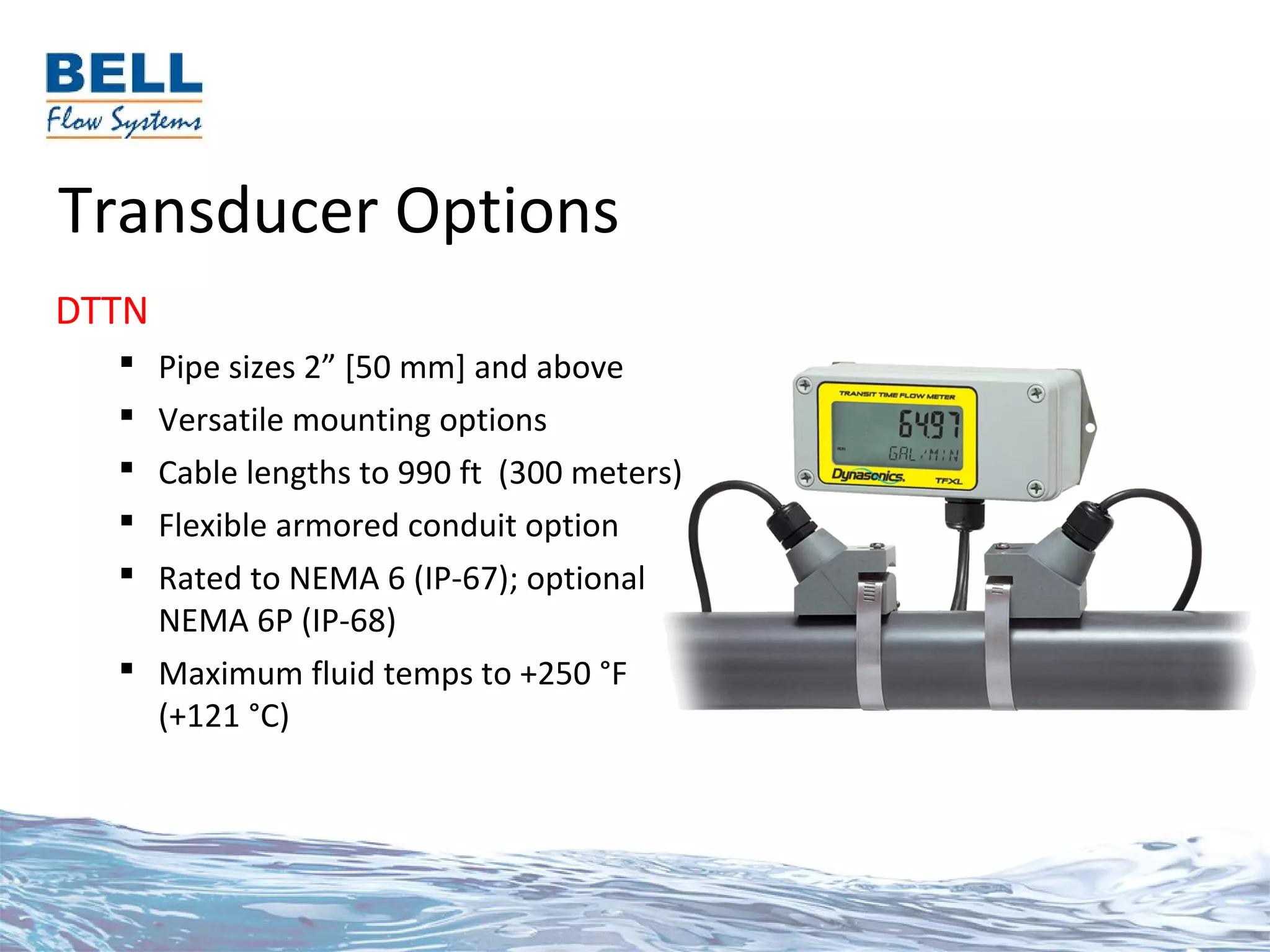 TFX Ultra Clamp-on Ultrasonic Flow Meter from Dynasonics | PPT
