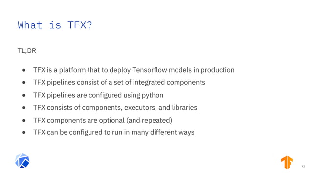Hybrid Cloud, Kubeflow and Tensorflow Extended [TFX] | PPT