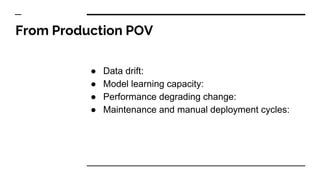 Model Drift Monitoring using Tensorflow Model Analysis | PPT