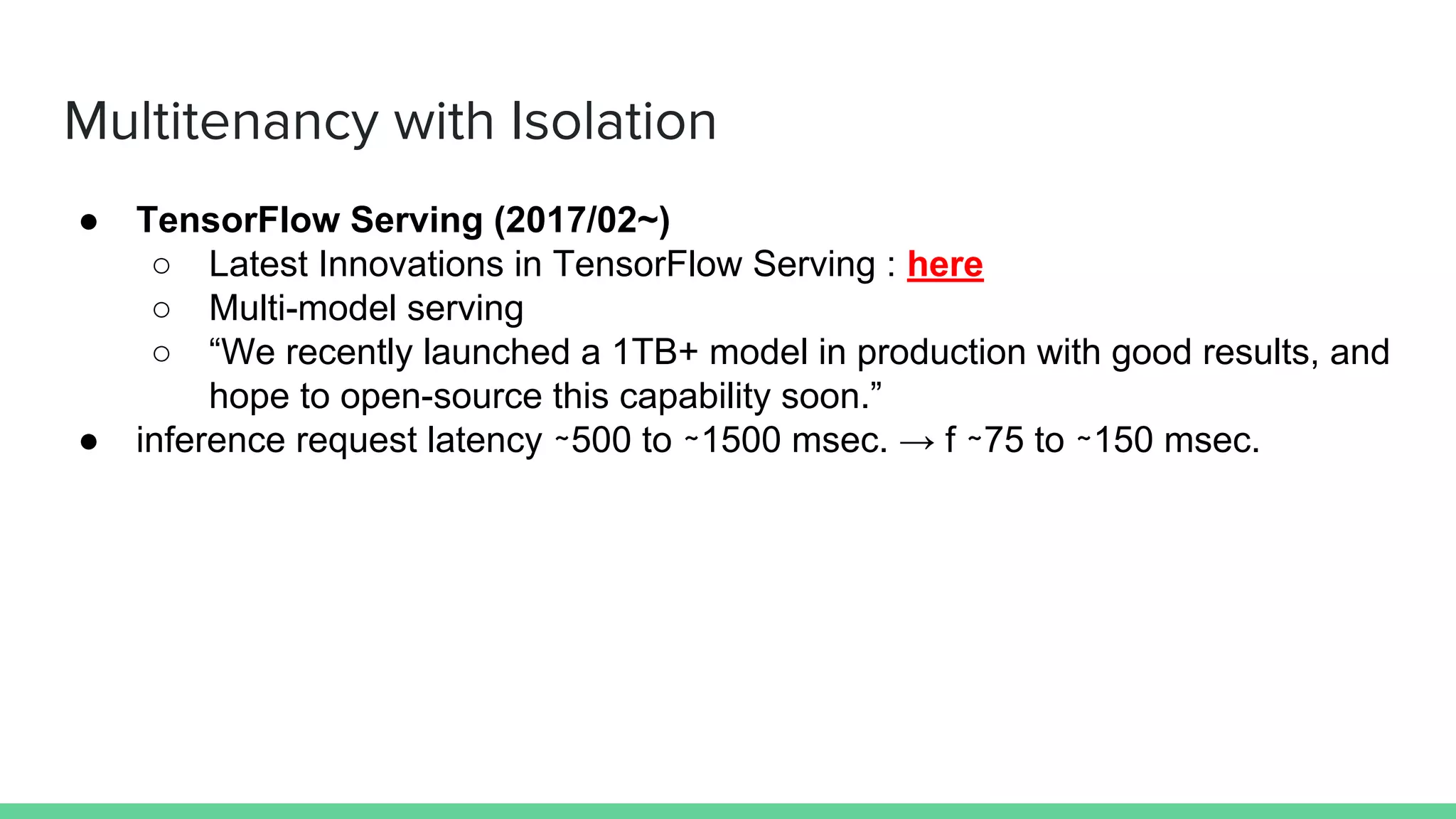 TFX: A tensor flow-based production-scale machine learning platform | PPT
