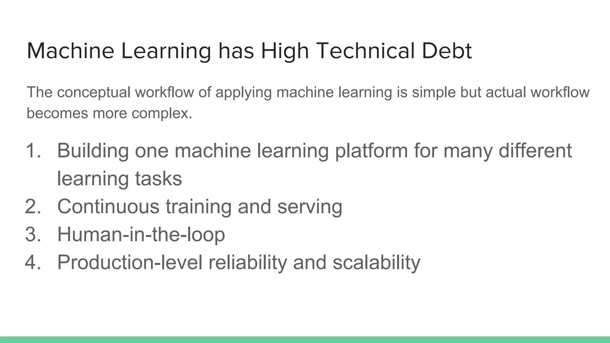 TFX: A tensor flow-based production-scale machine learning platform | PPT