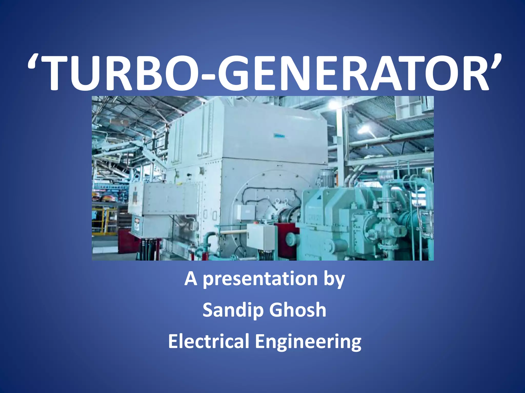 Turbo-Generator | PPTX