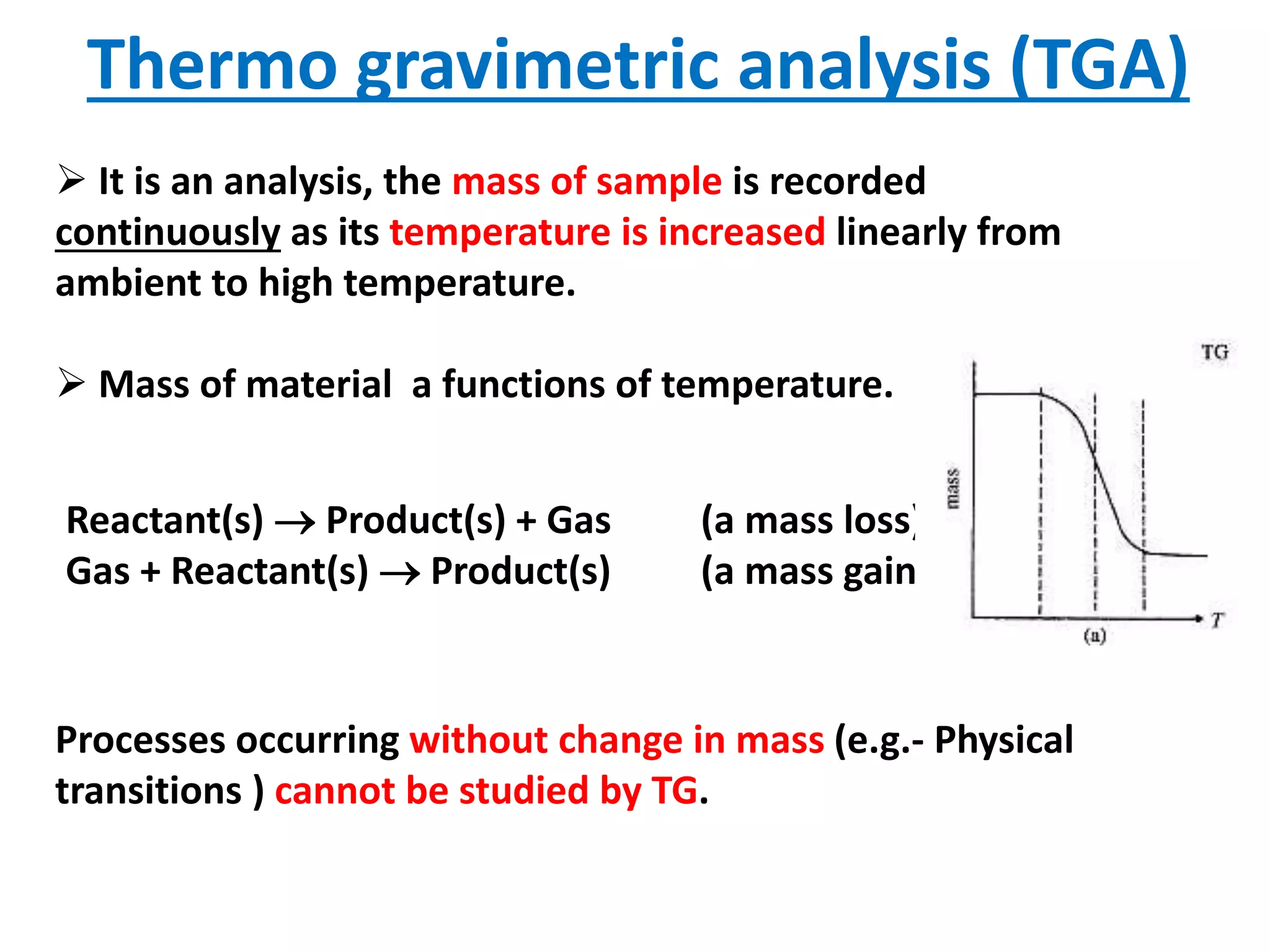 Thermal analysis-TG-DTA | PPTX