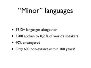 Language Use And Preservation Online | ZIP