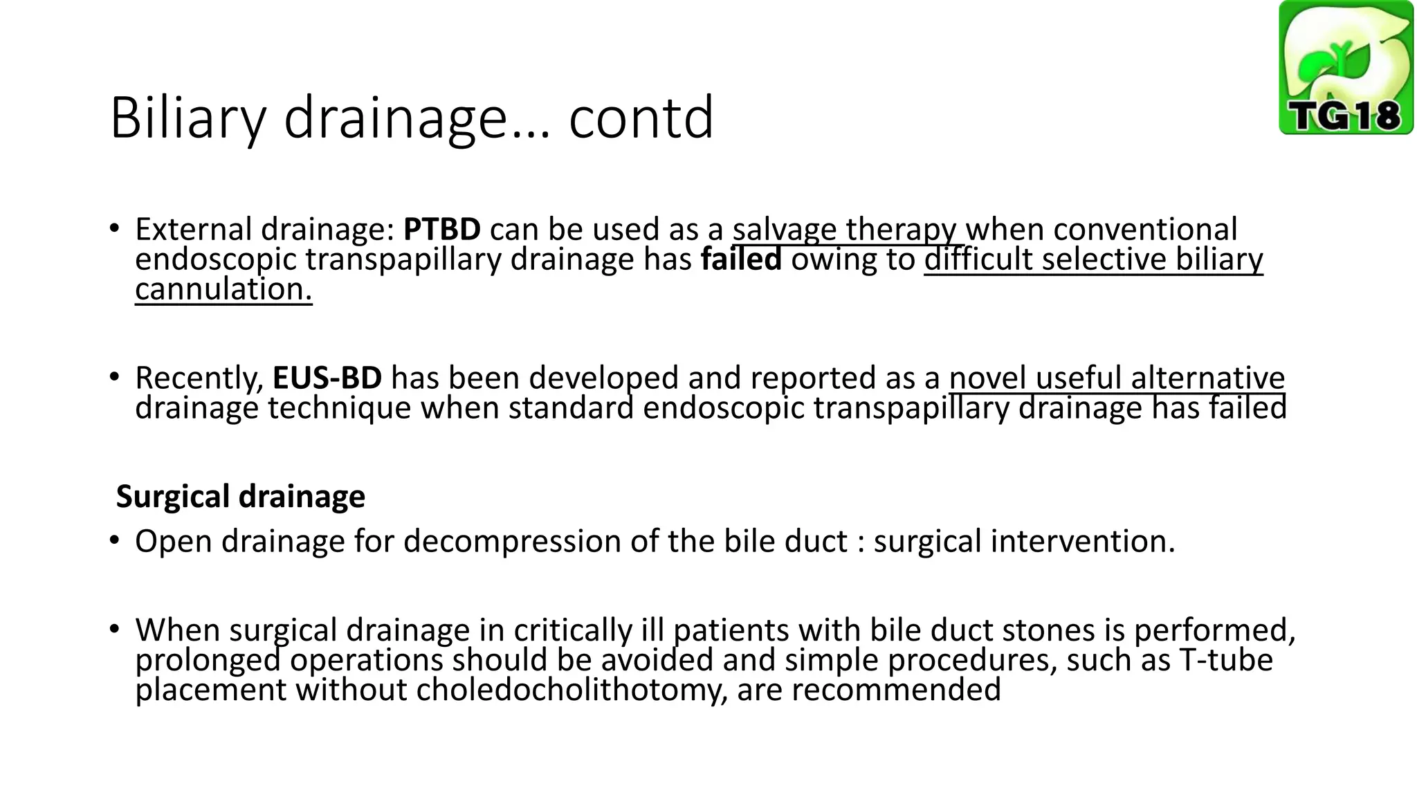 TOKYO GUIDELINES: MANGEMENT OF ACUTE CHOLECYSTITIS AND ACUTE ...