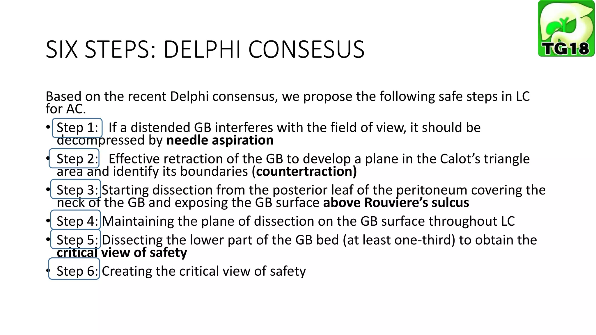 TOKYO GUIDELINES: MANGEMENT OF ACUTE CHOLECYSTITIS AND ACUTE ...